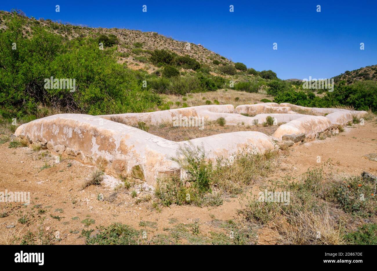 Adobe House at Fort Bowie National Historic Site Stock Photo - Alamy