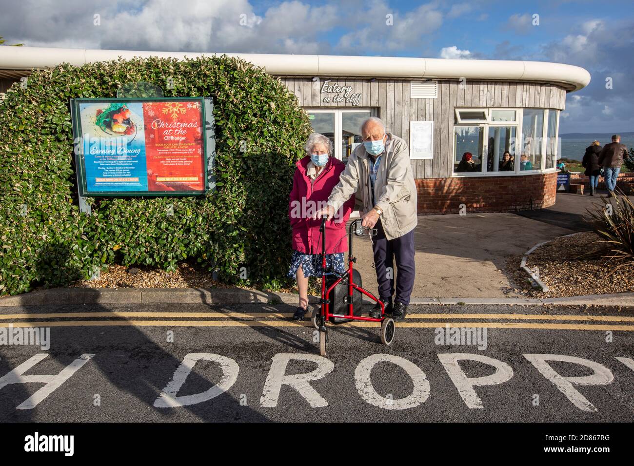 Very old woman face british hi-res stock photography and images - Alamy