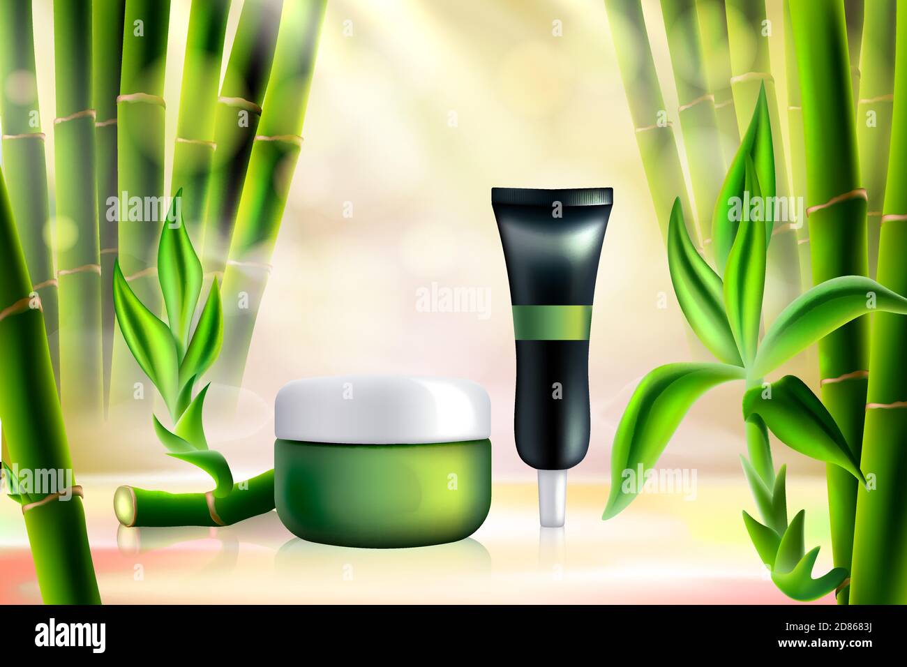 Beauty skincare man cream Stock Vector Images - Alamy