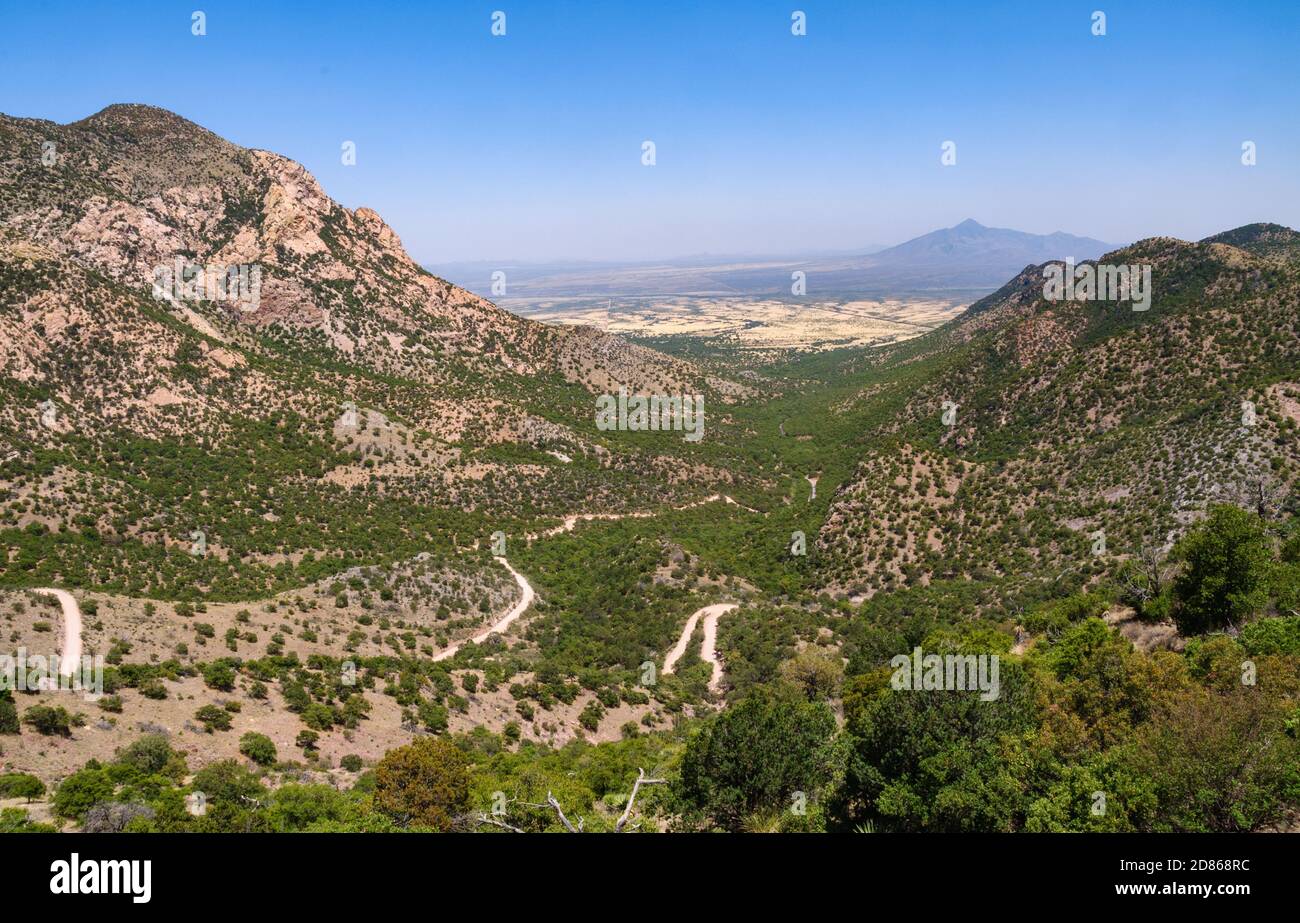 Coronado National Memorial high point overlook Stock Photo - Alamy