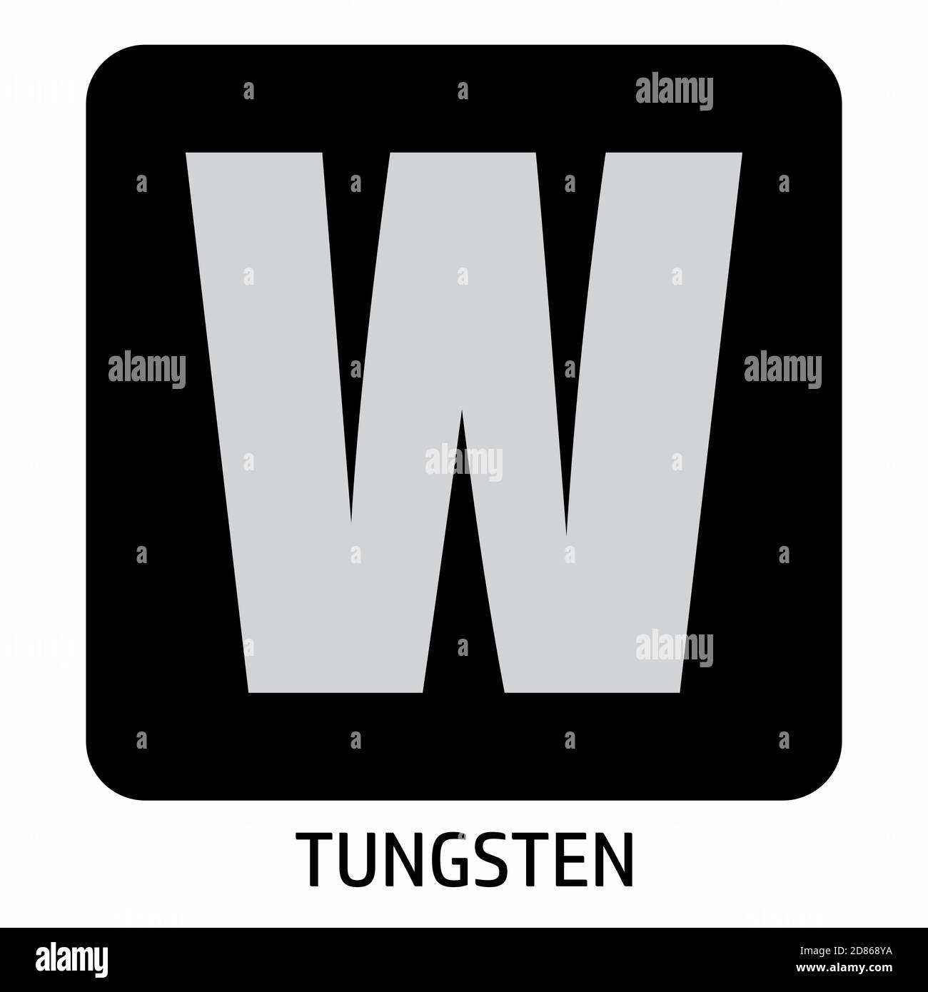 Tungsten w Stock Vector Images - Alamy
