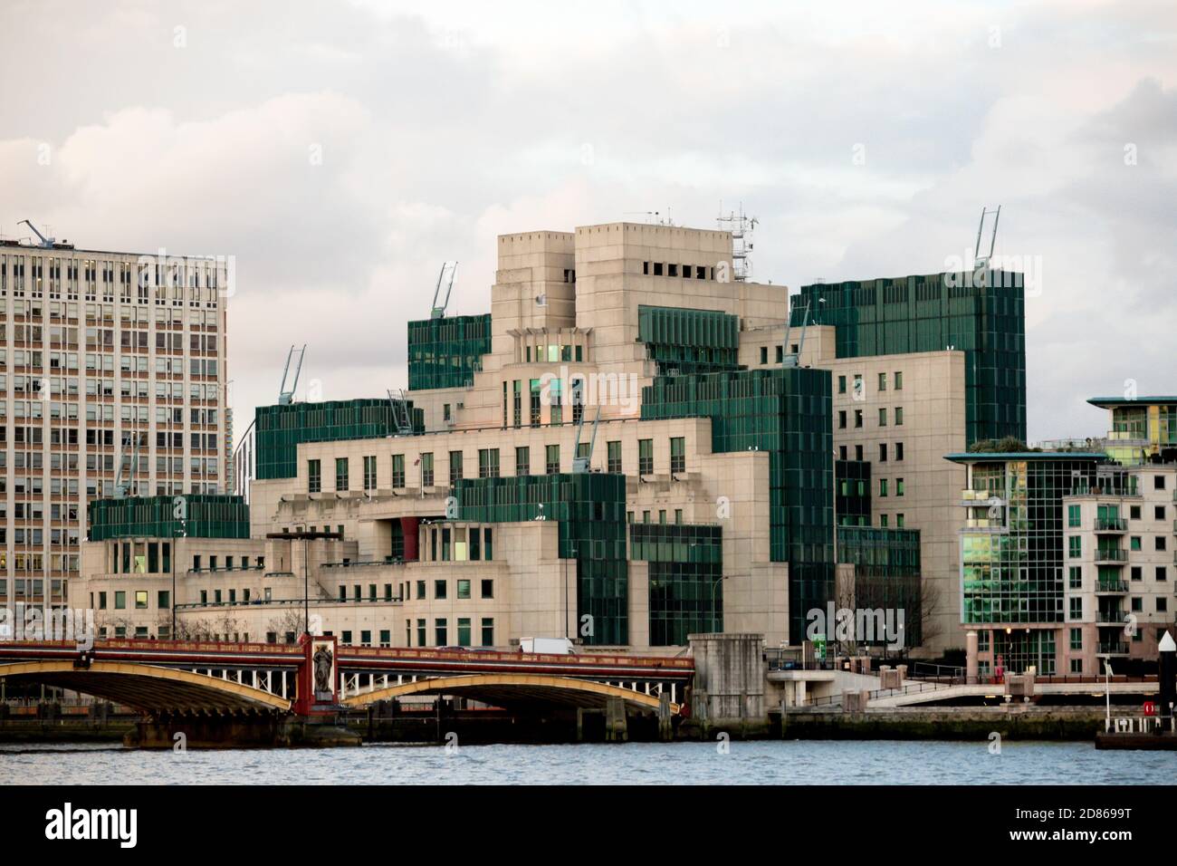 London, 18th January 2018:- The Headquarters of the British Secret ...
