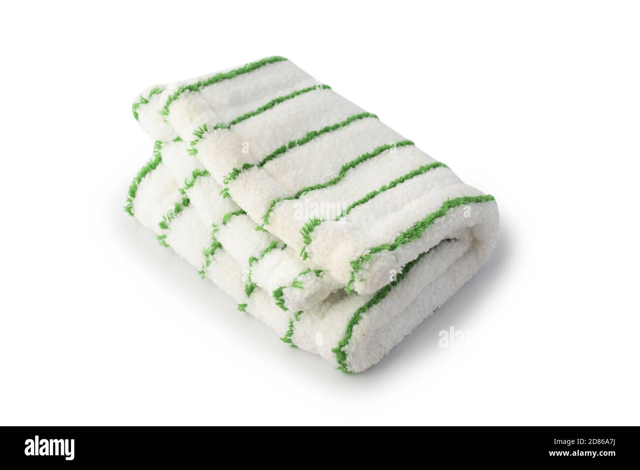 Floor cloth for a mop isolated on white background Stock Photo - Alamy