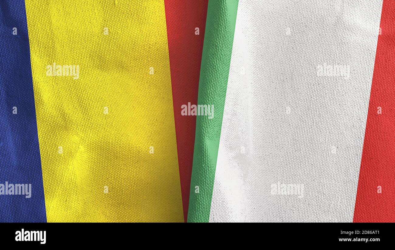 Italy chad flag hi-res stock photography and images - Alamy