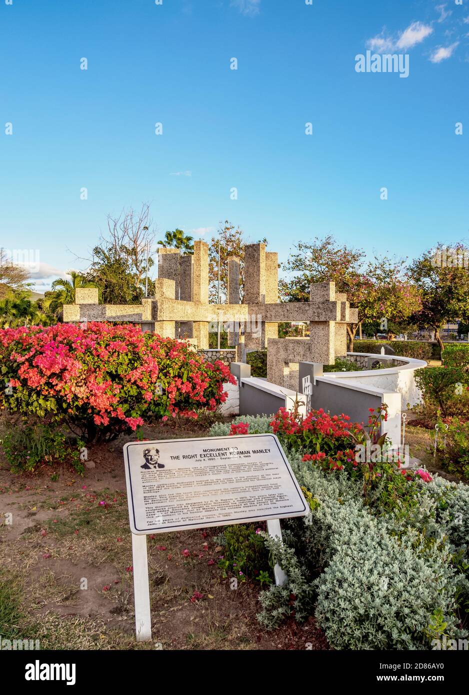 Monument to Norman Manley, National Heroes Park, Kingston, Saint Andrew ...
