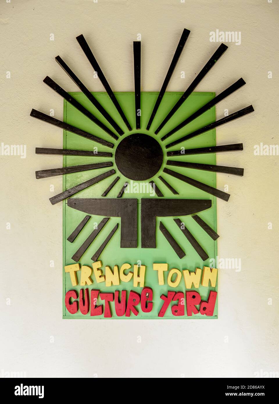 Culture Yard, detailed view, Trench Town, Kingston, Saint Andrew Parish ...