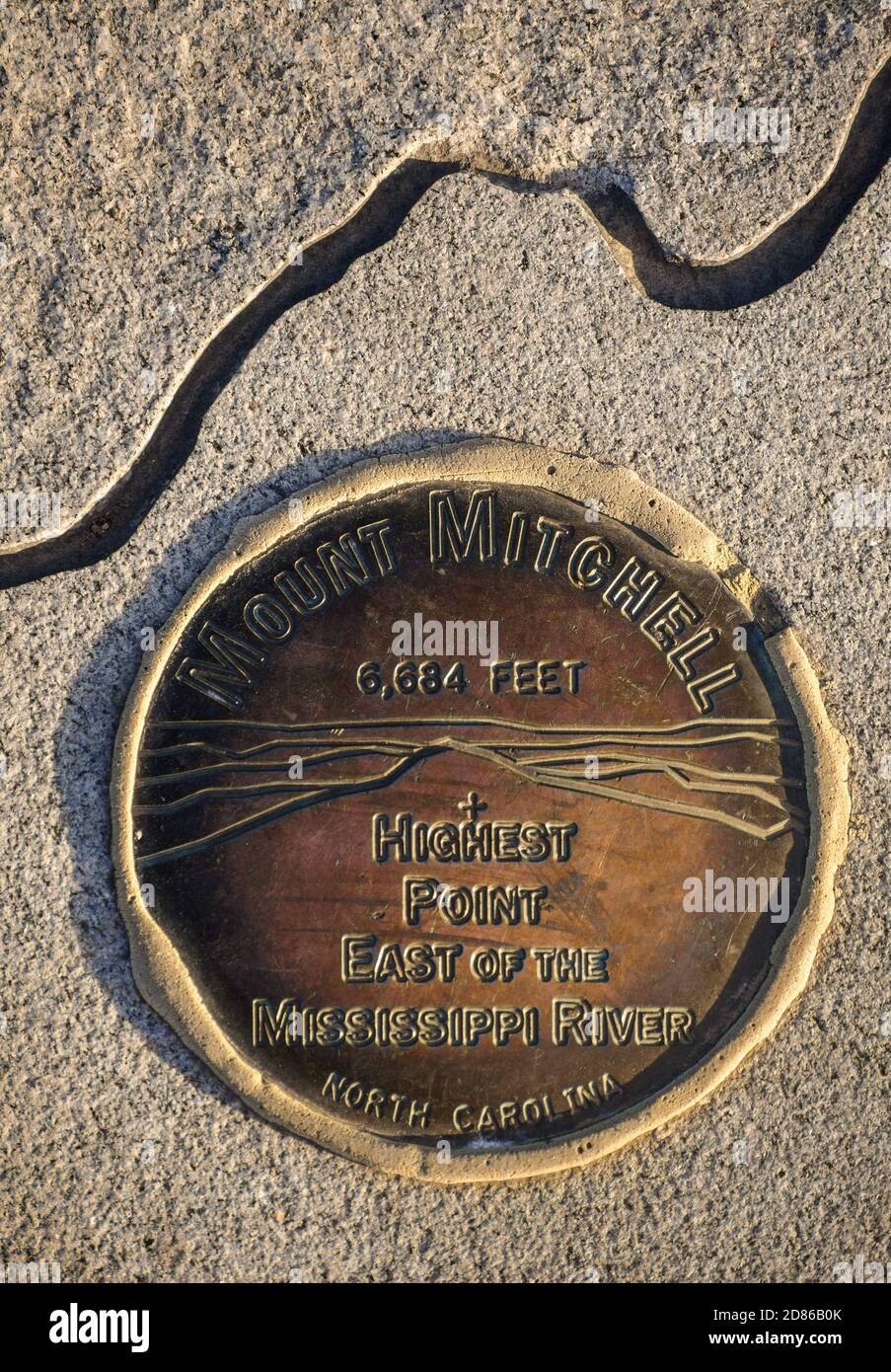 Mount Mitchell State Park Stock Photo - Alamy