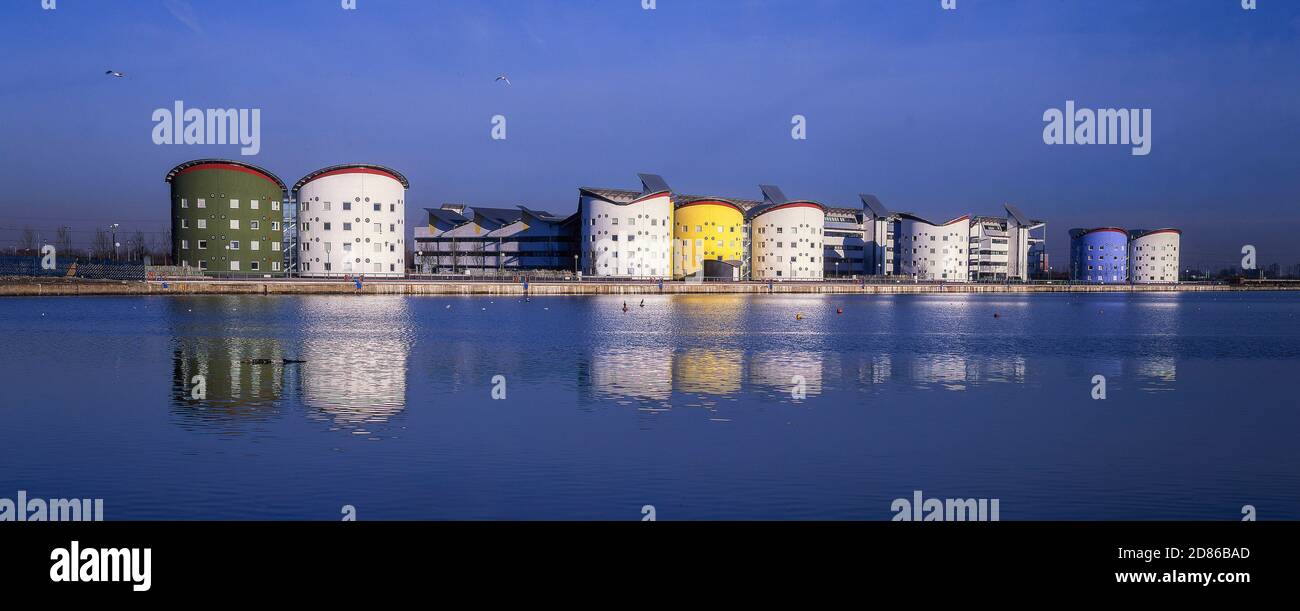 The Docklands campus of University of East London Stock Photo - Alamy