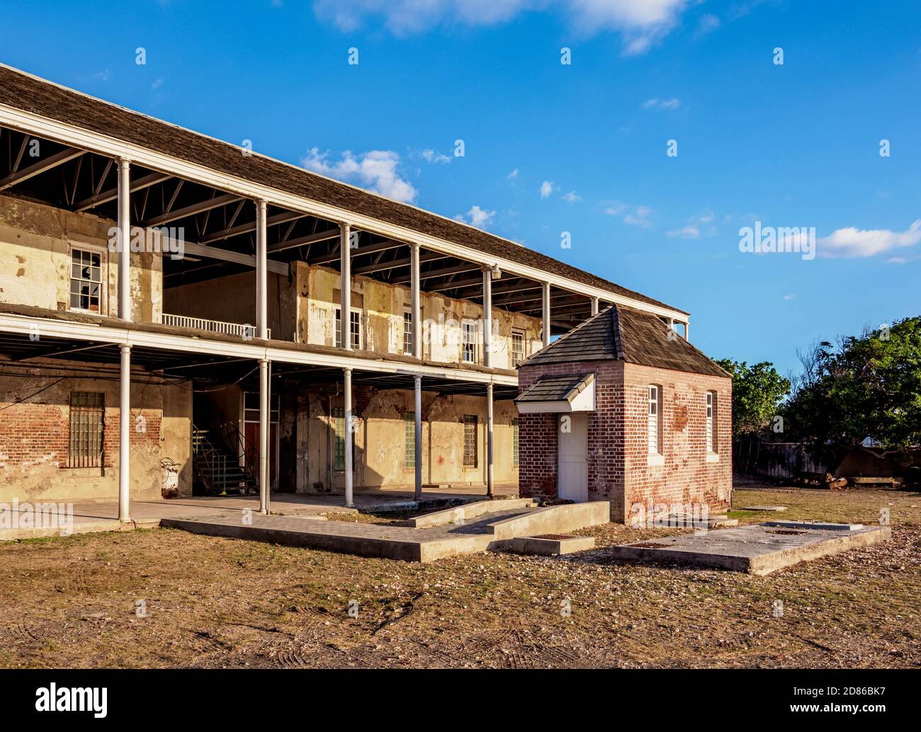 Old Naval Hospital, Port Royal, Kingston Parish, Jamaica Stock Photo ...