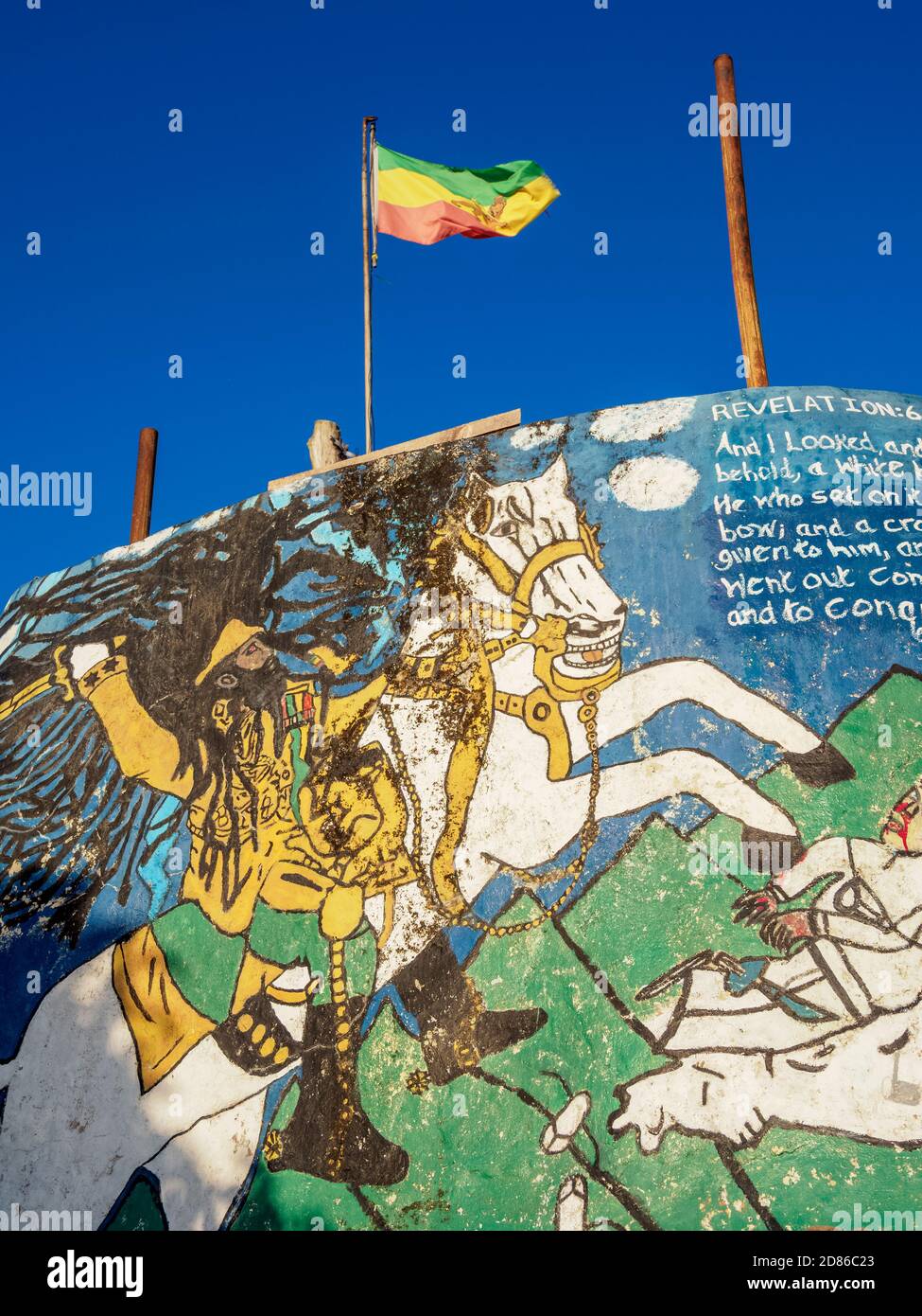 Rastafari flag hi-res stock photography and images - Alamy