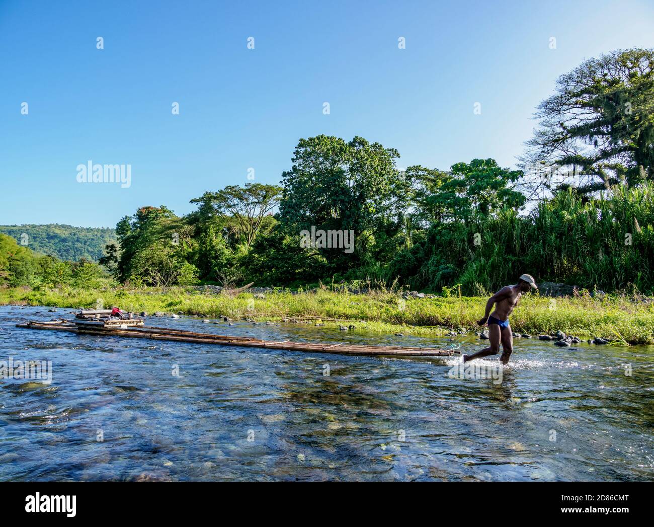 Rafting rio grande jamaica hi-res stock photography and images - Alamy