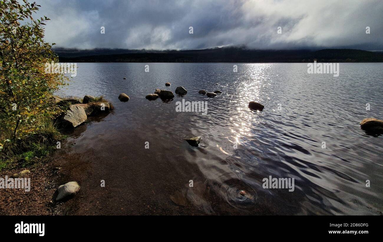 Loch Morlich, Scotland Stock Photo - Alamy