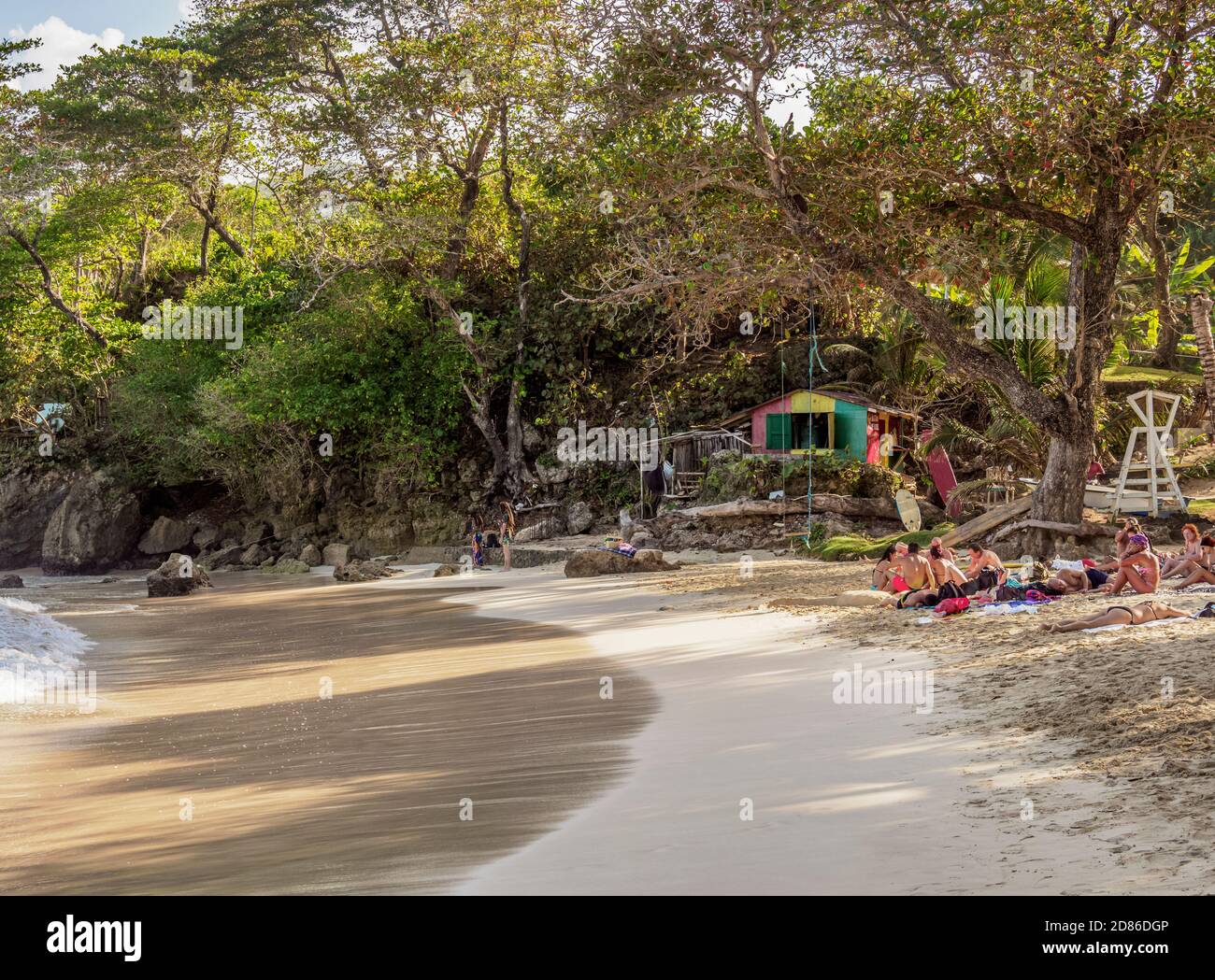 Boston Beach, Lynches Bay, Portland Parish, Jamaica Stock Photo - Alamy