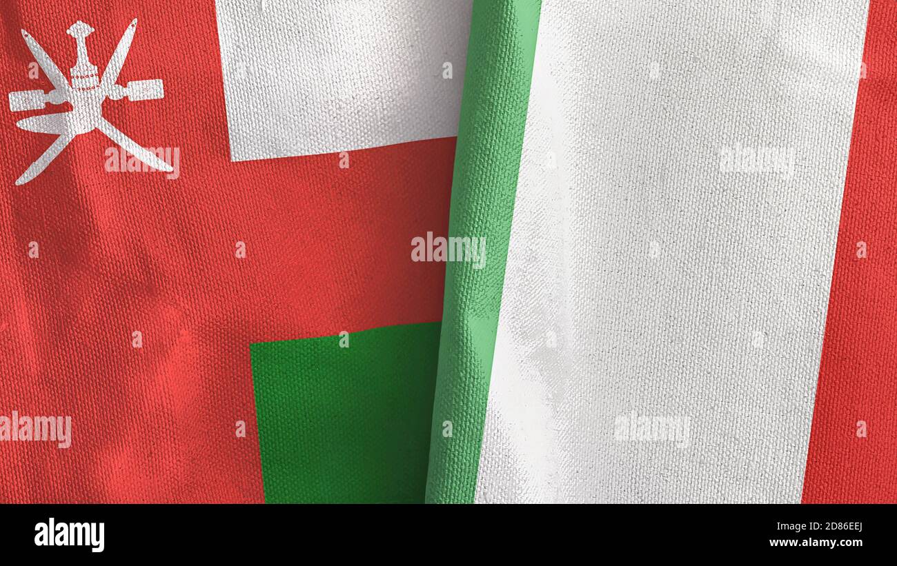 Oman italy flag hi-res stock photography and images - Alamy