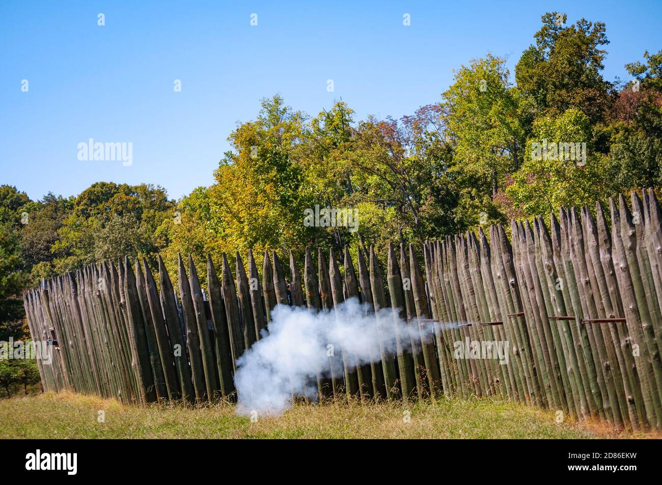 Fort Loudoun State Historic Site Stock Photo - Alamy