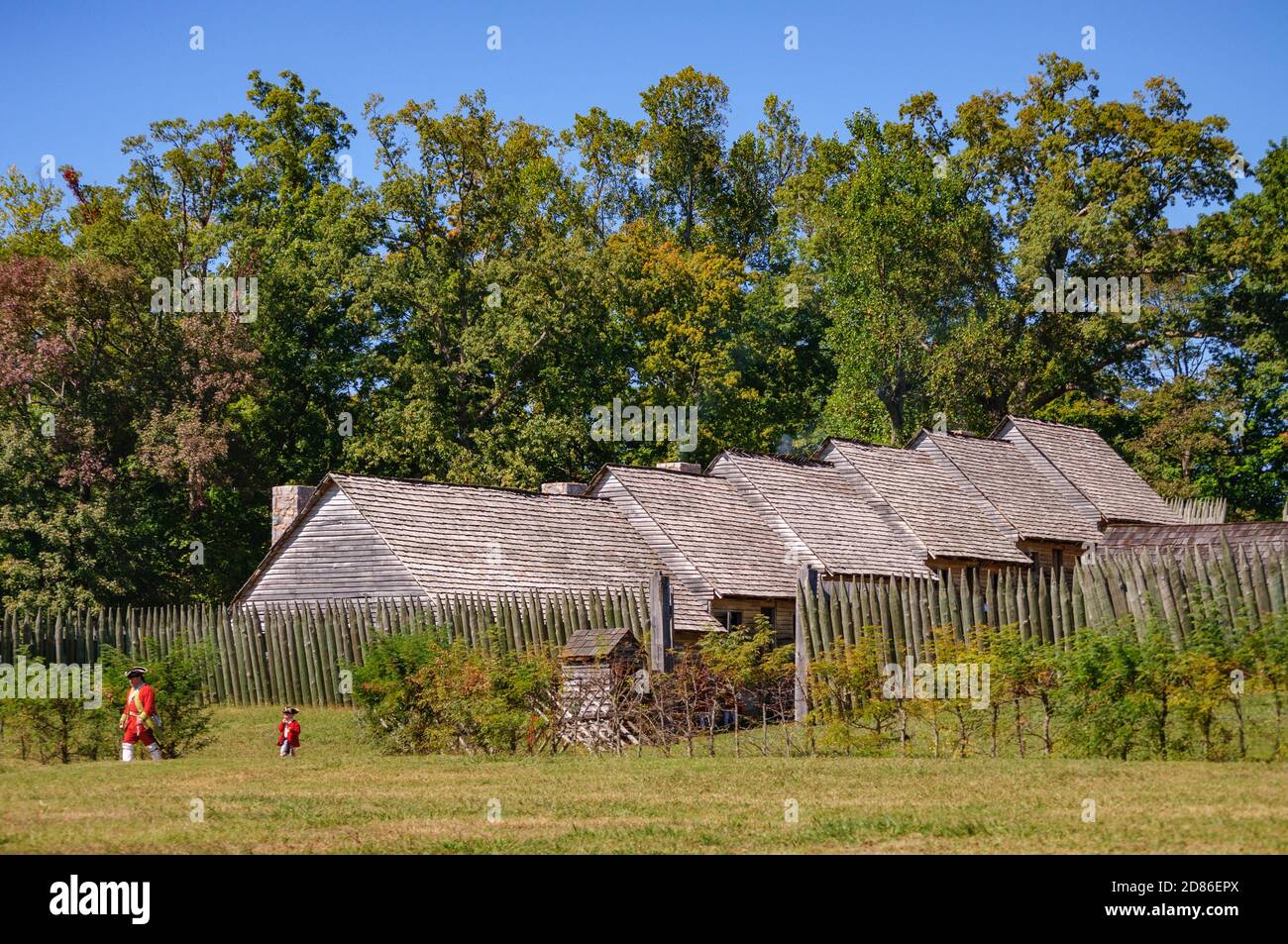 Fort Loudoun State Historic Site Stock Photo - Alamy