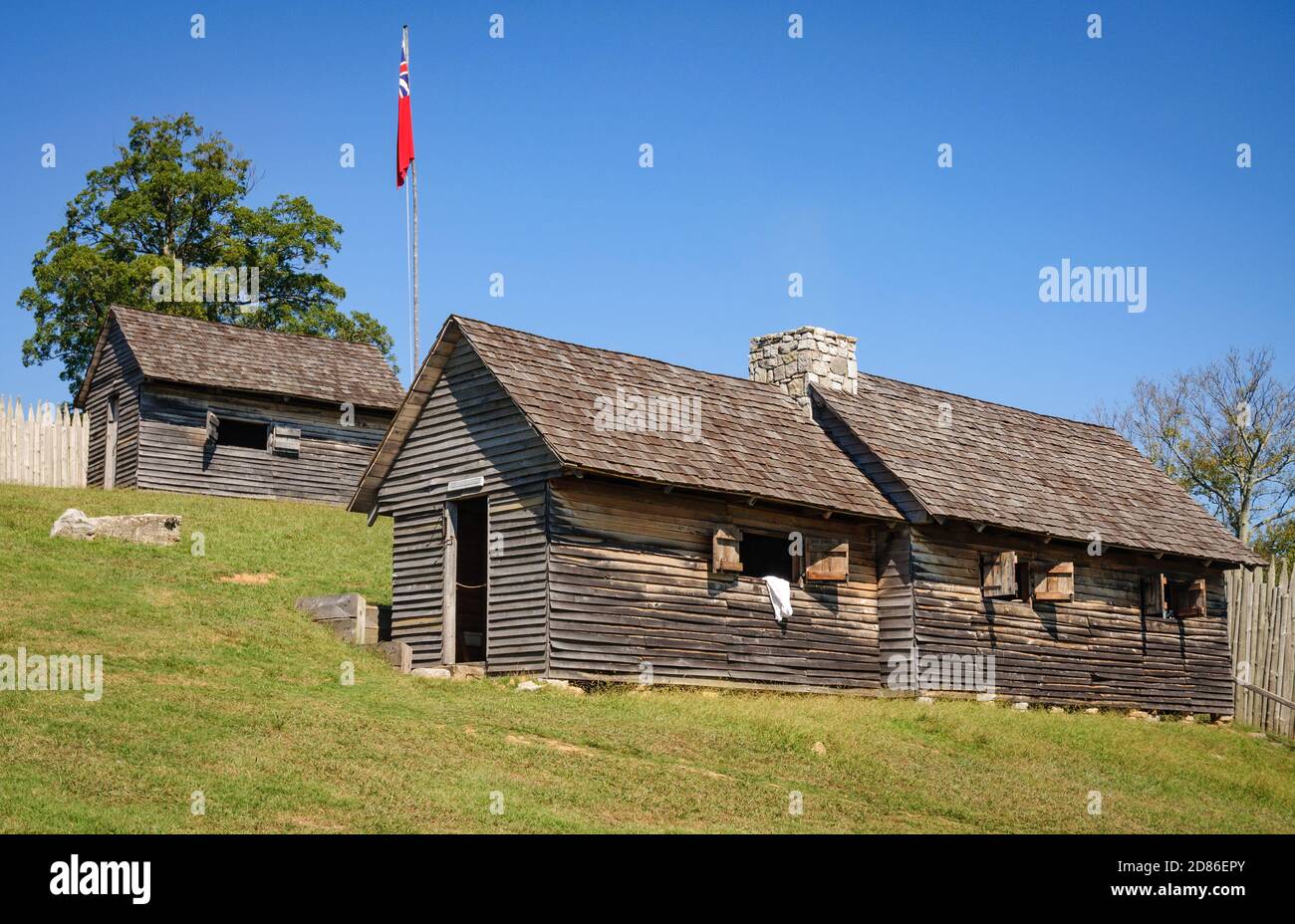 Fort Loudoun State Historic Site Stock Photo - Alamy