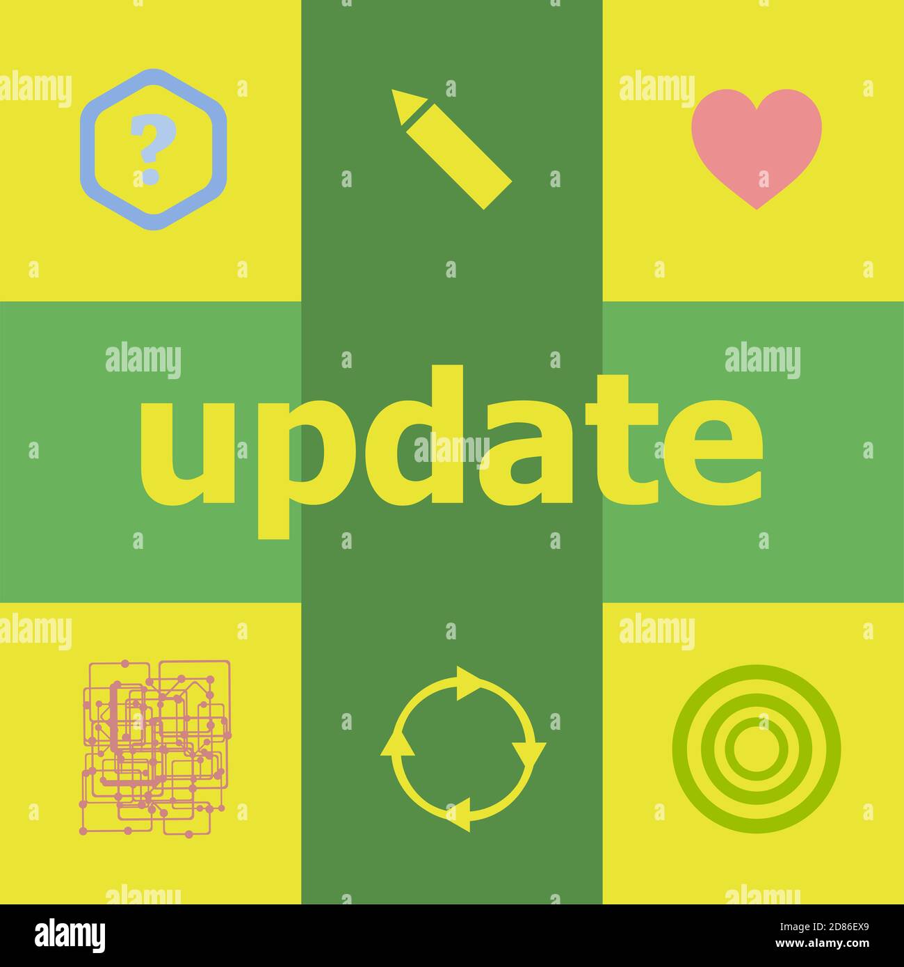 Text Update Web Design Concept Can Be Used For Workflow Layout Diagram Business Step