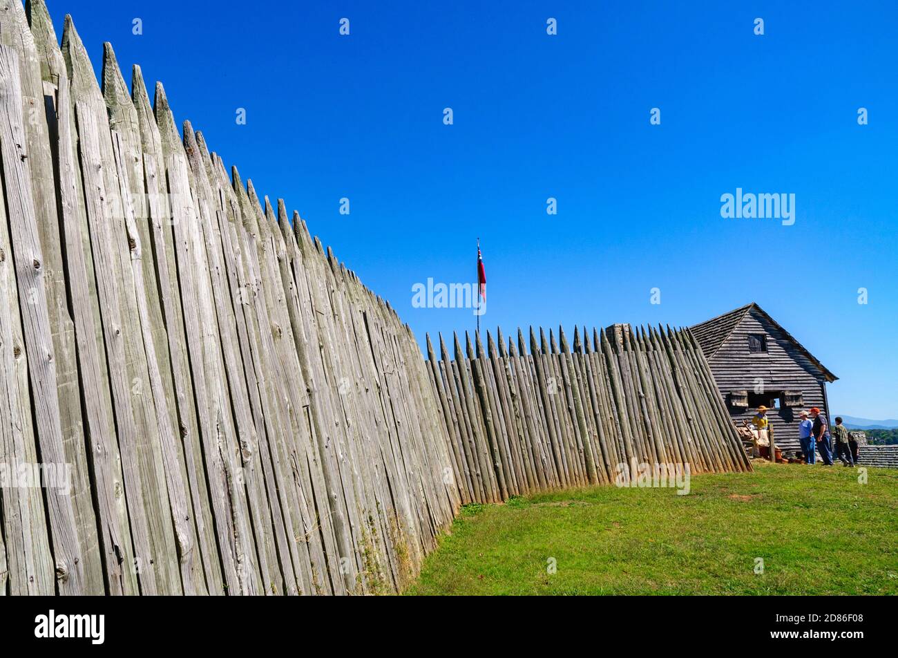 Fort Loudoun State Historic Site Stock Photo - Alamy
