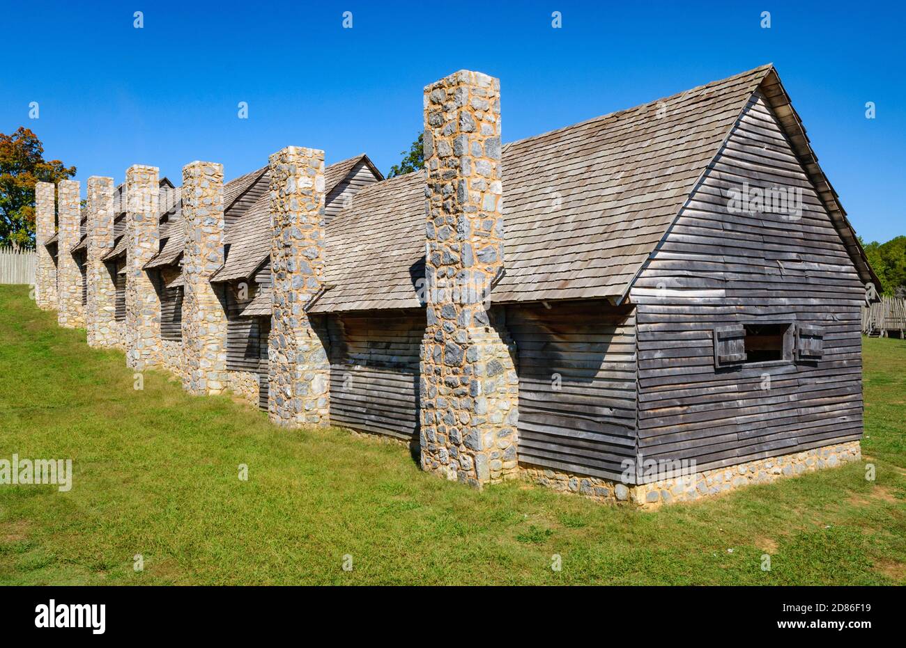 Fort Loudoun State Historic Site Stock Photo - Alamy