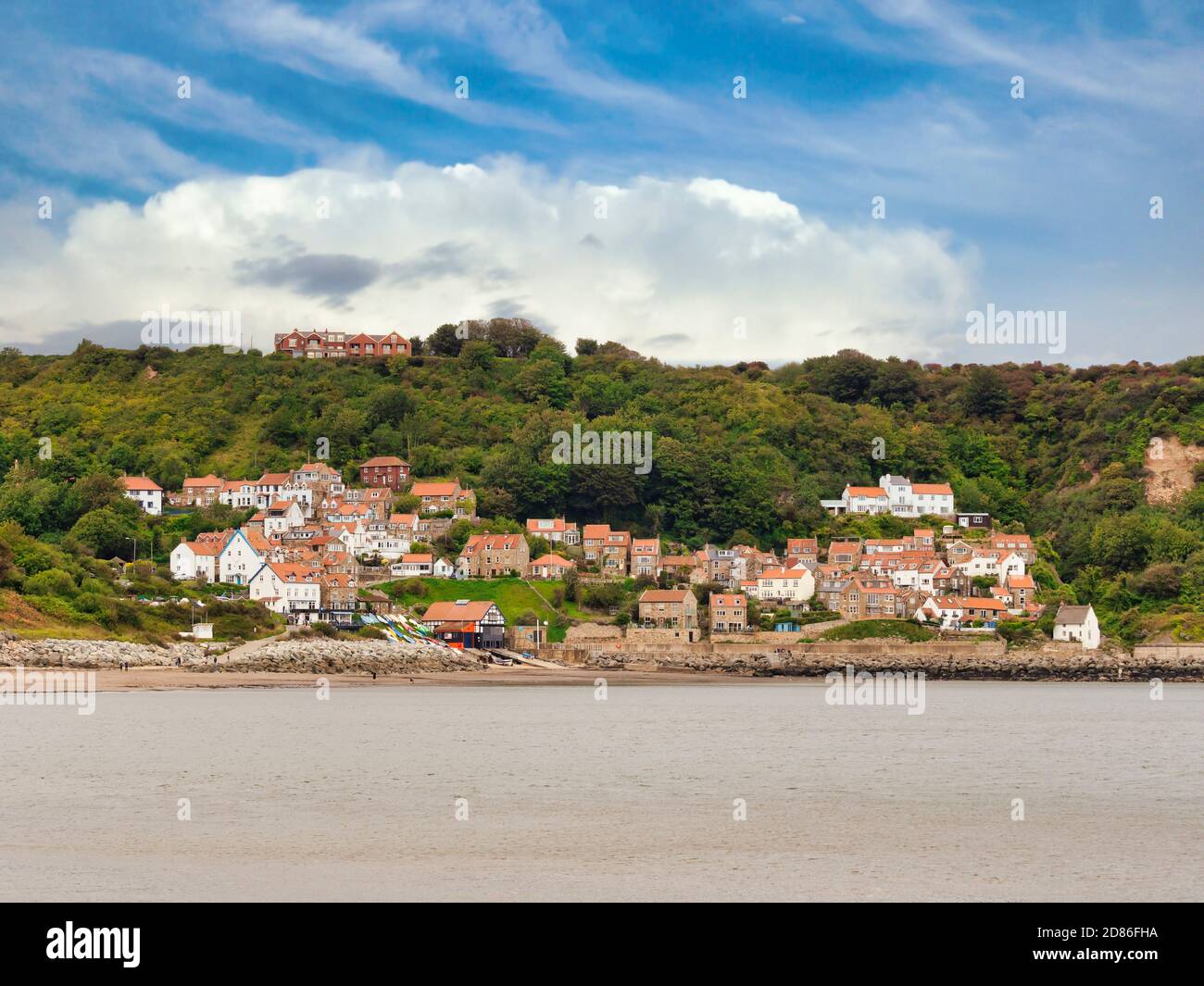 Runswick Bay, East Coast of England Stock Photo - Alamy
