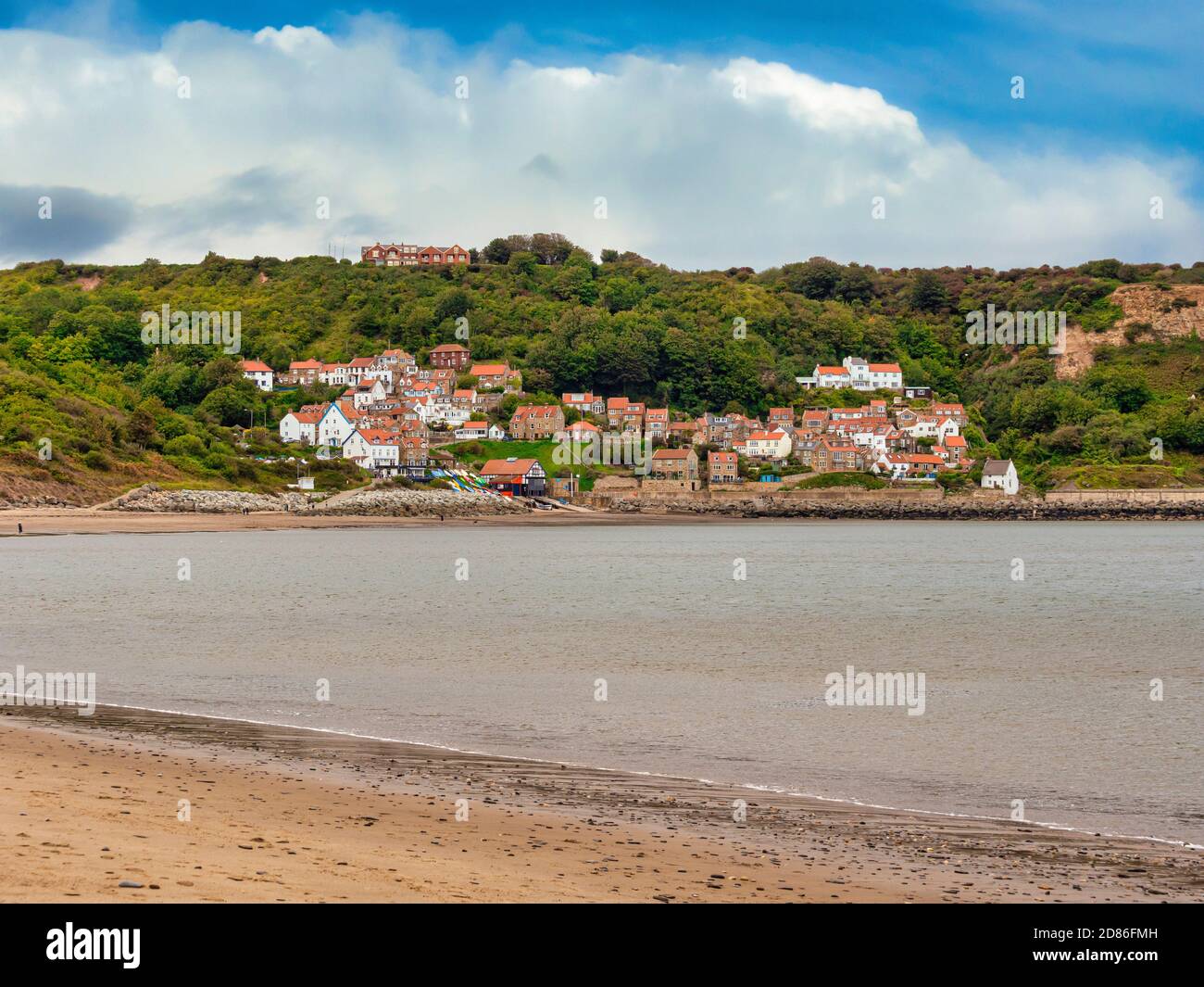 Runswick Bay, East Coast of England Stock Photo - Alamy