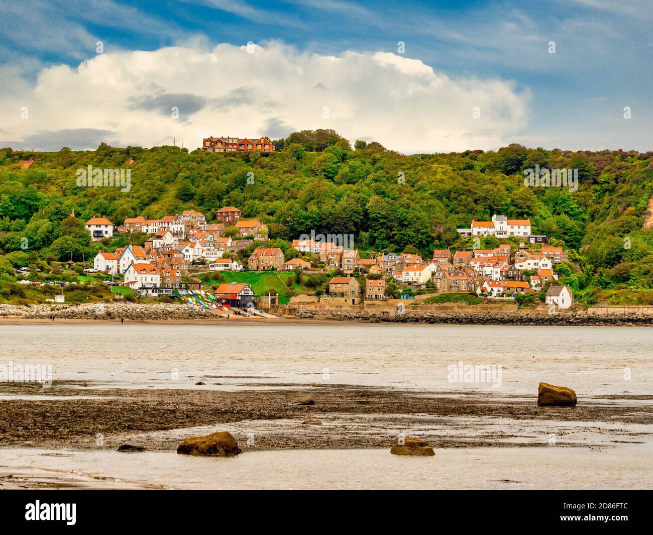 Runswick Bay, East Coast of England Stock Photo - Alamy