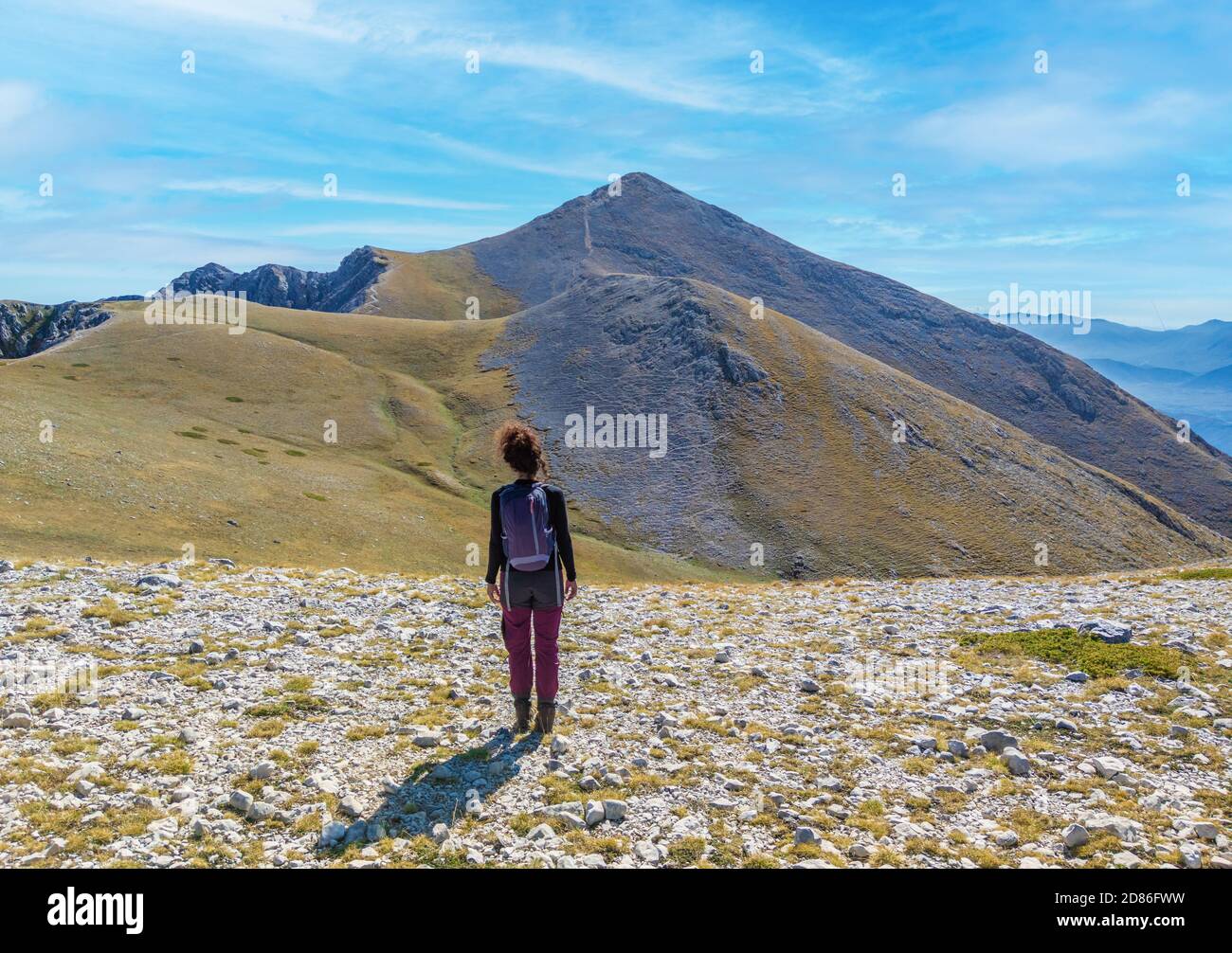 Monte Velino (Abruzzo, Italy) - The beautiful landscape summit of Mount ...