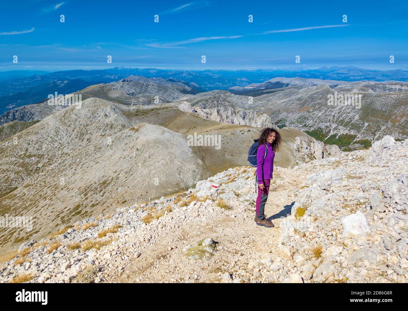 Monte Velino (Abruzzo, Italy) - The beautiful landscape summit of Mount ...