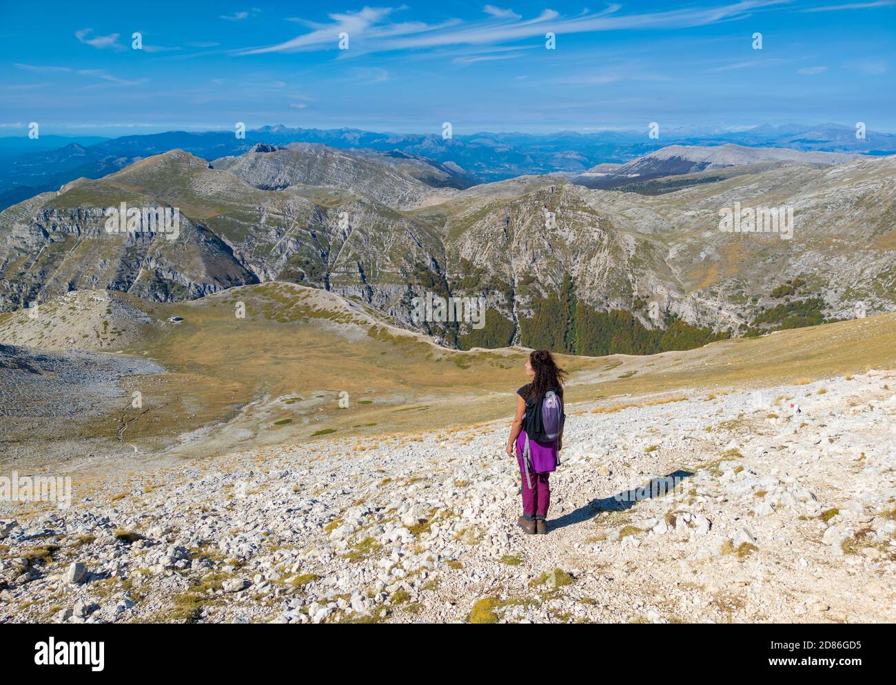 Monte Velino (Abruzzo, Italy) - The beautiful landscape summit of Mount ...