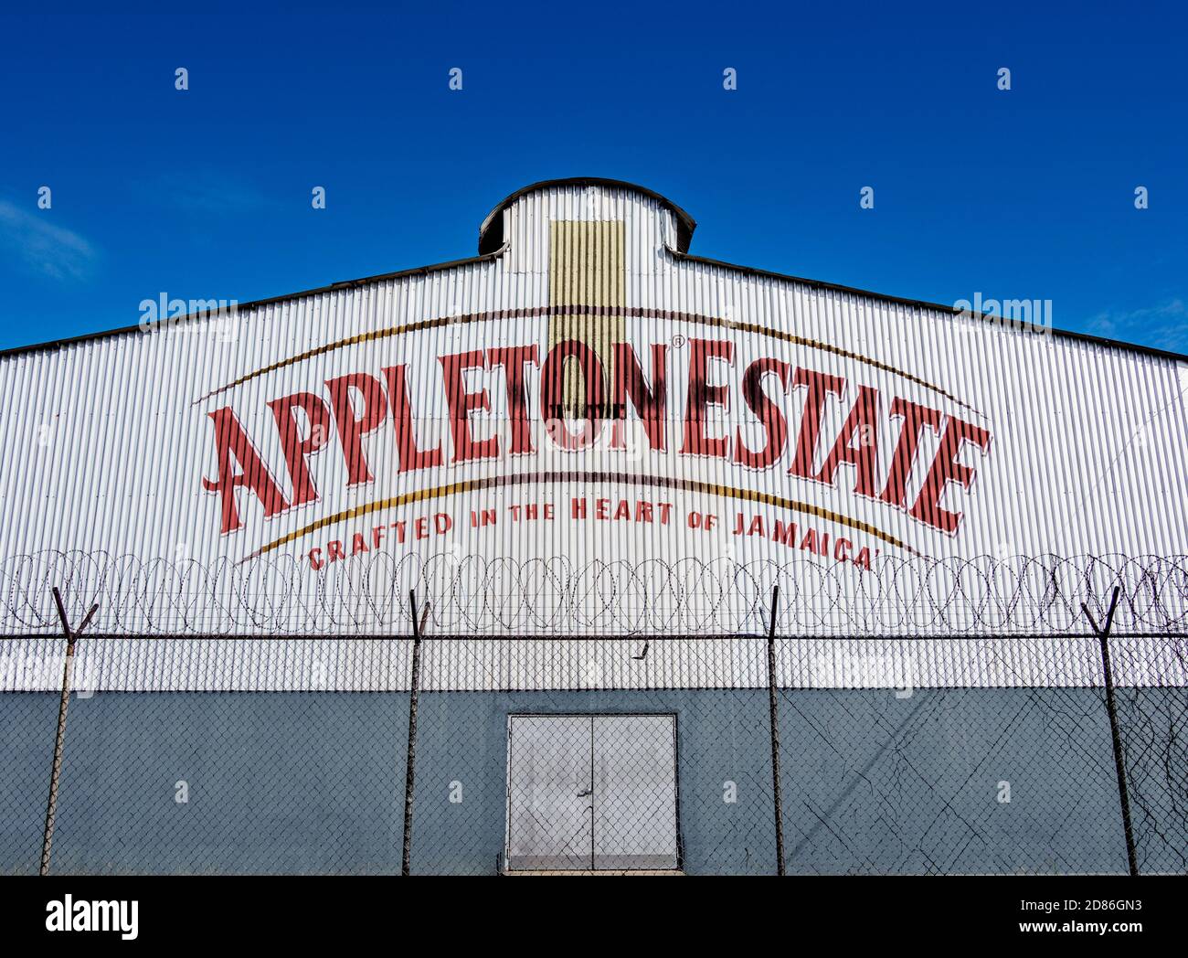 Appleton Estate Rum Factory Ageing House, detailed view, Nassau Valley ...