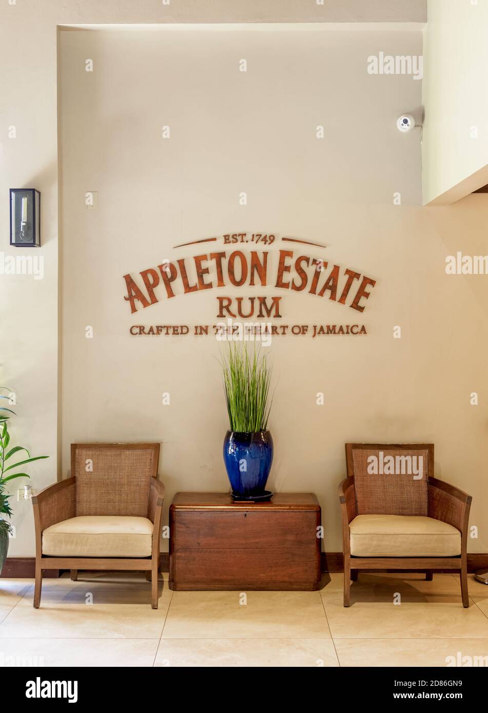 Appleton Estate Rum Factory, interior, Nassau Valley, Saint Elizabeth ...