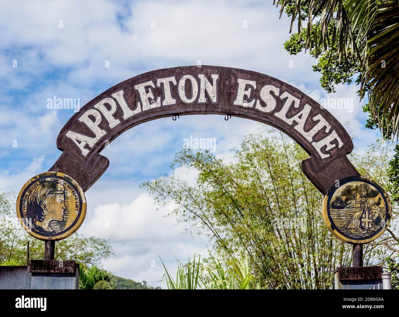 Appleton Estate Rum Factory, detailed view, Nassau Valley, Saint ...