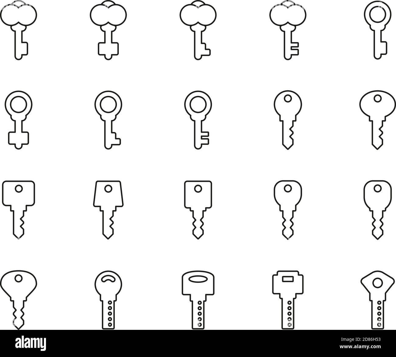 Various size vault Stock Vector Images - Alamy