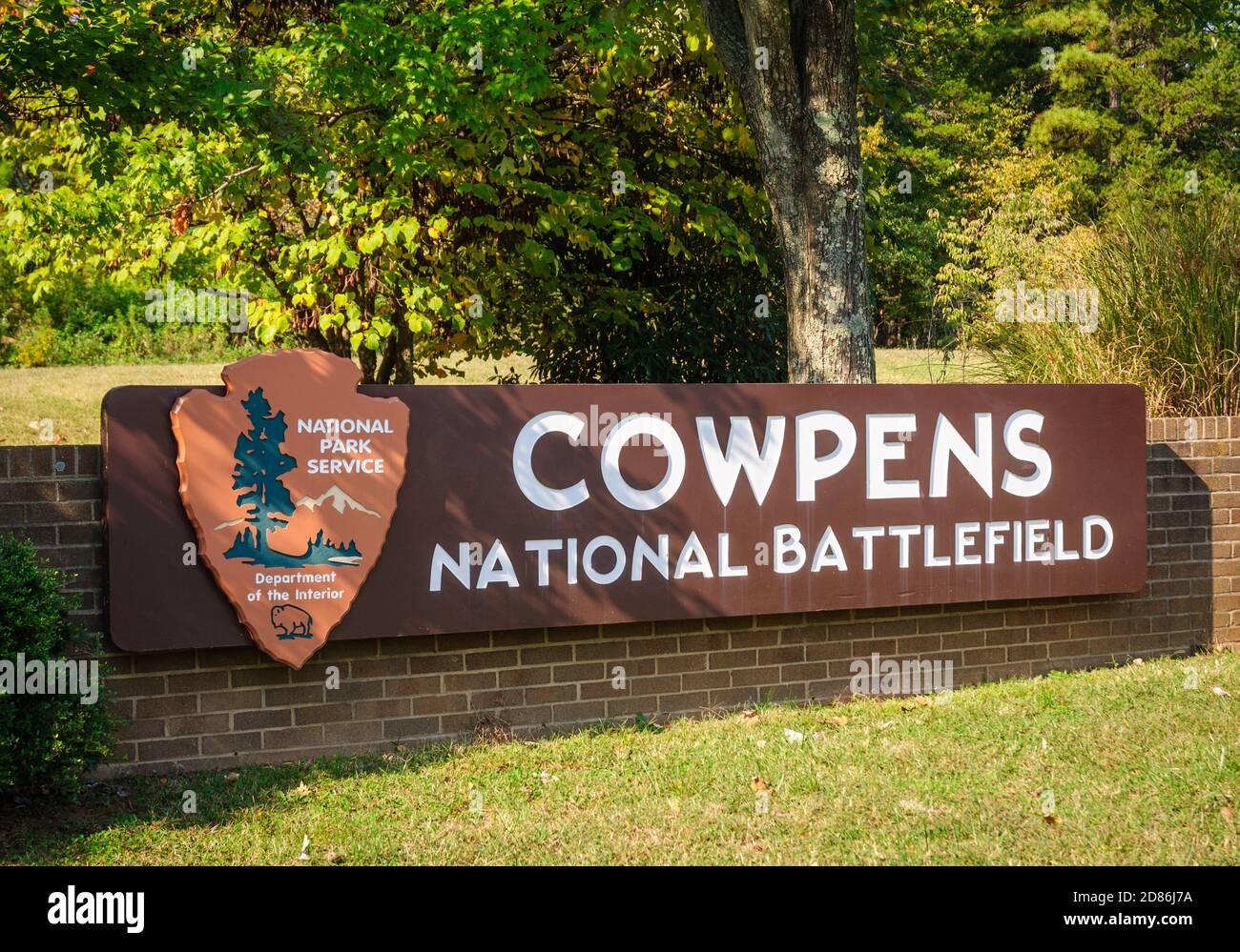 American victory at cowpens hi-res stock photography and images - Alamy