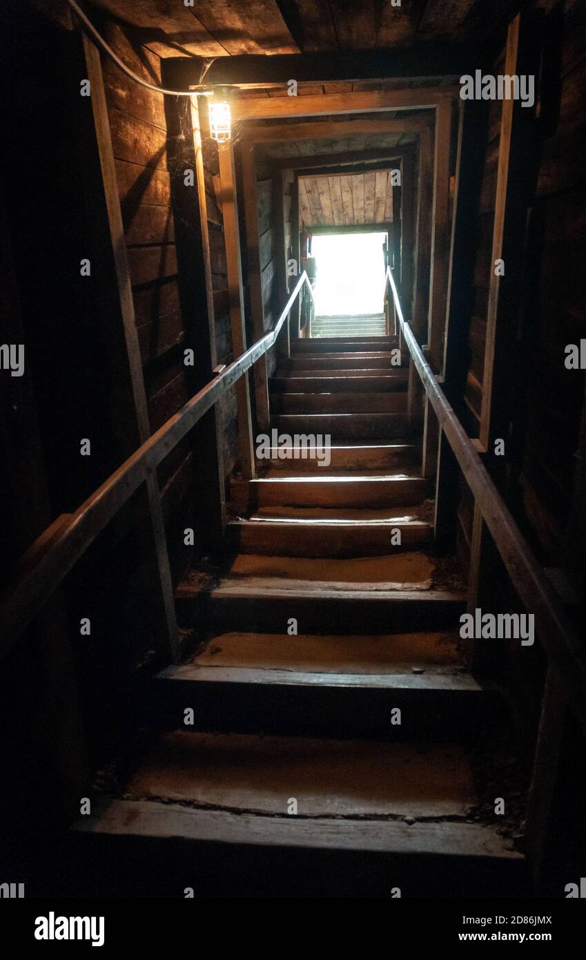 Reed Gold Mine State Historic Site Stock Photo - Alamy