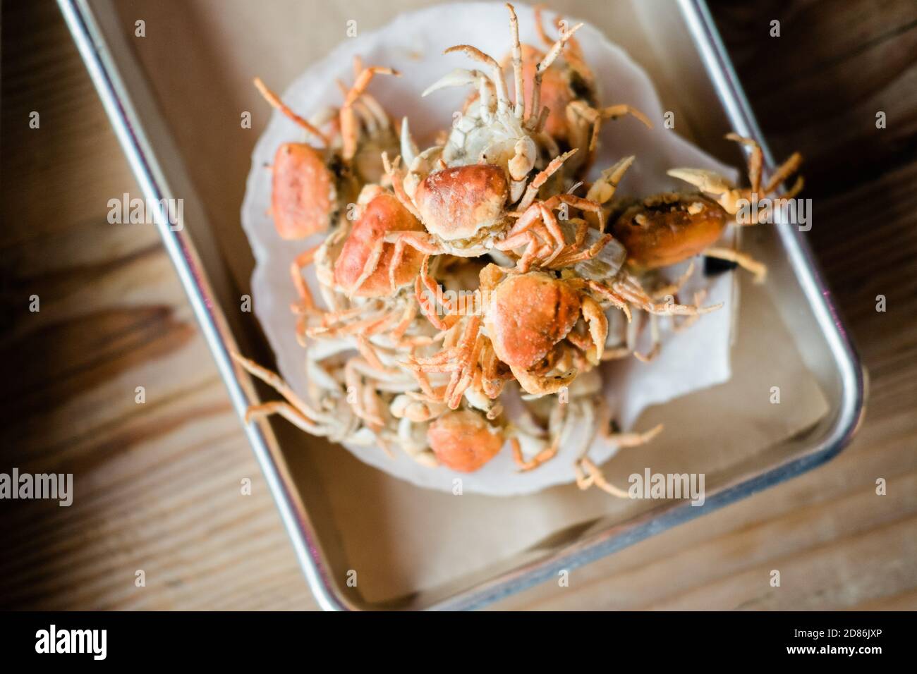 Fried baby crab hi-res stock photography and images - Alamy