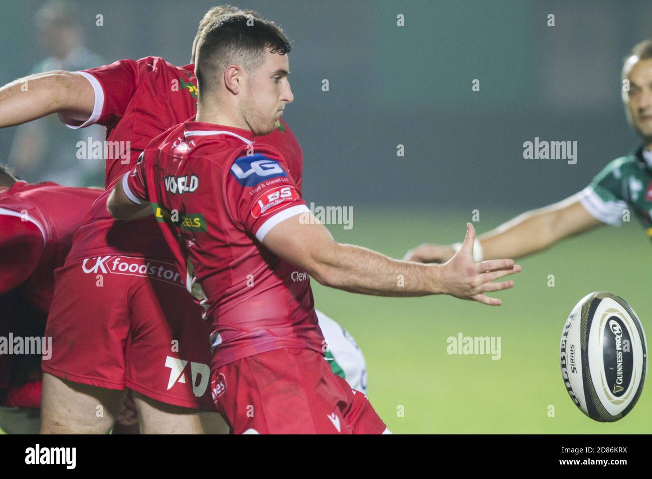 Scarlets rugby player hi-res stock photography and images - Alamy