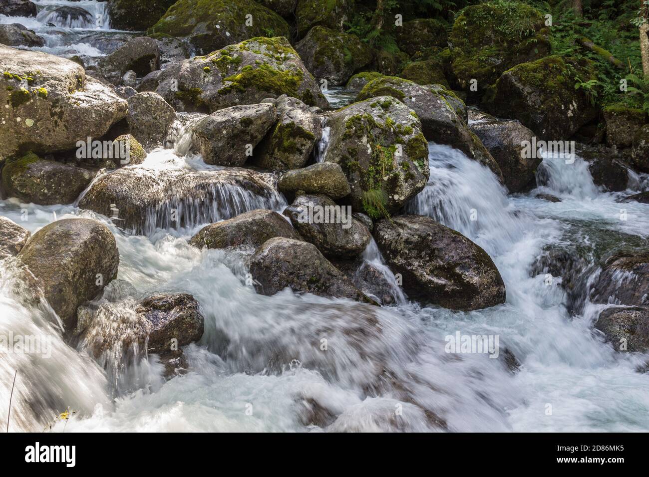 Hinking in Val di Mello, Italy Stock Photo - Alamy