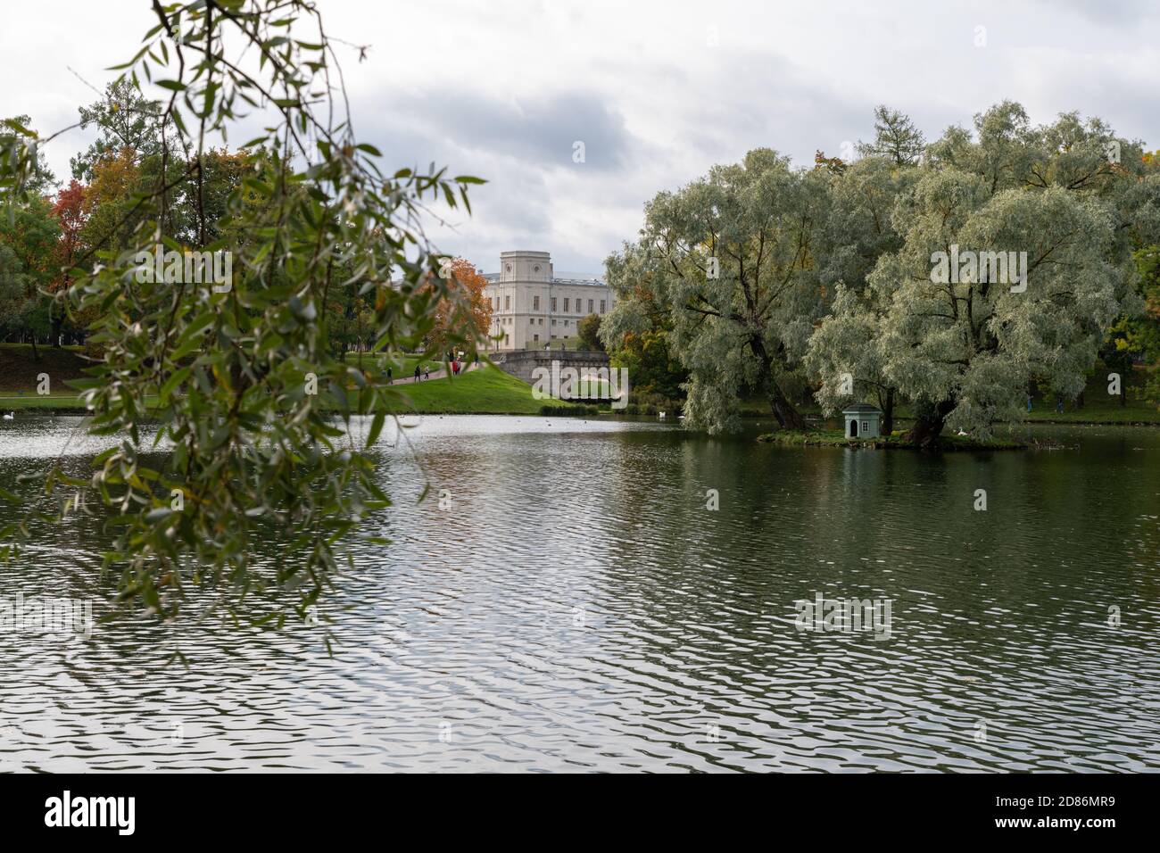 The Great Gatchina Palace, Russia Stock Photo - Alamy