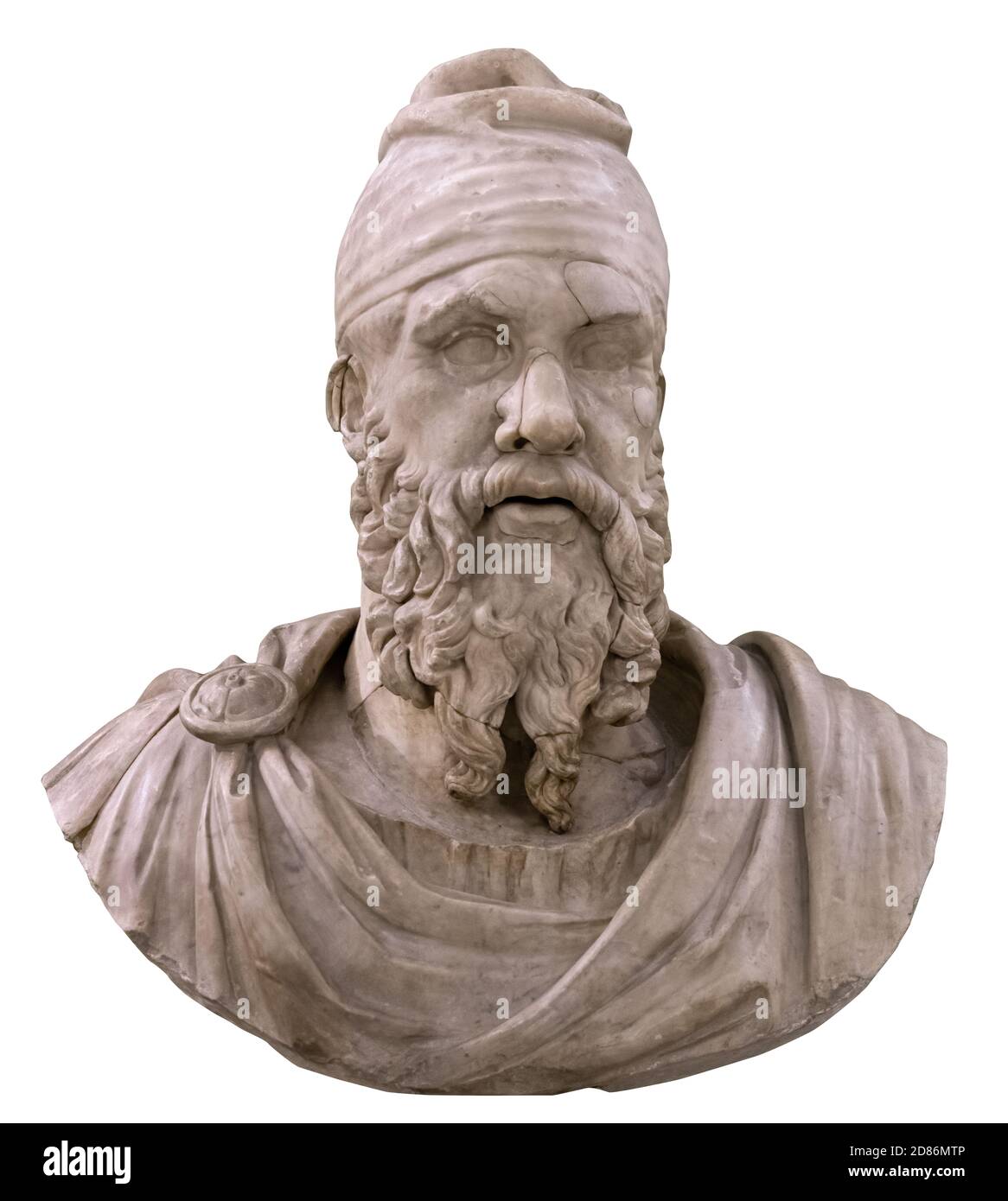 Bust head statue marble Cut Out Stock Images & Pictures - Alamy