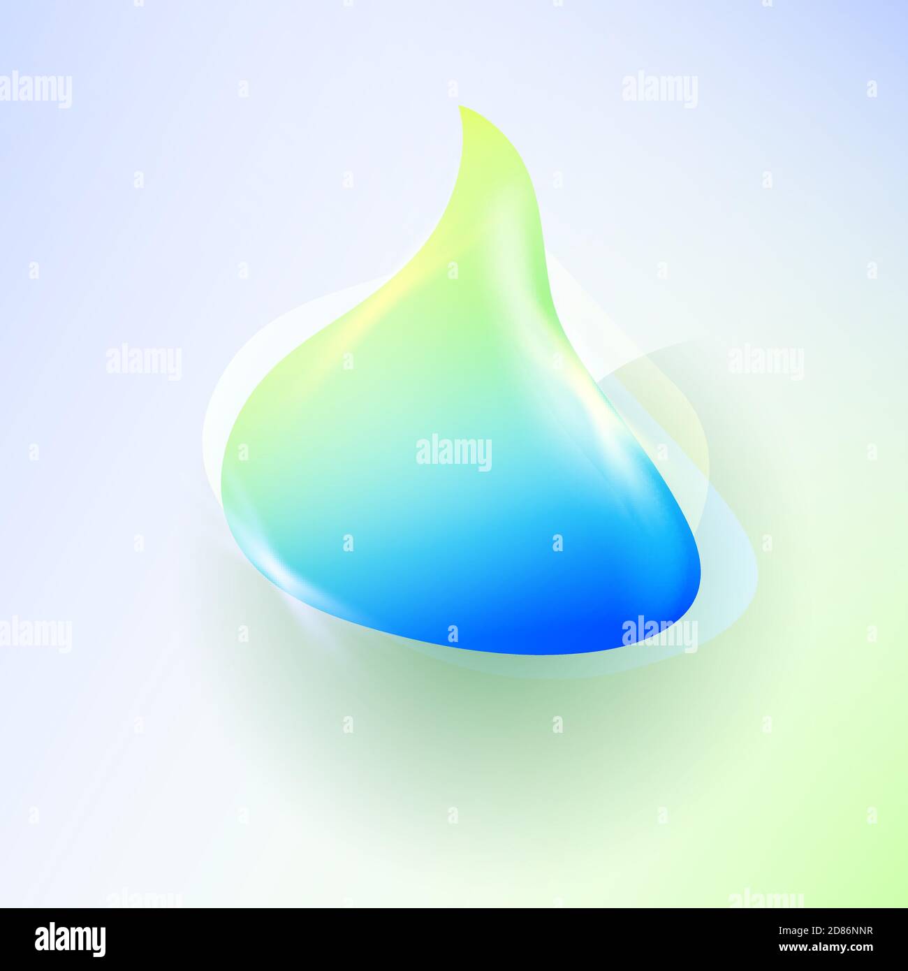 Liquid vector colorful shapes. Abstract vector object on transparent ...