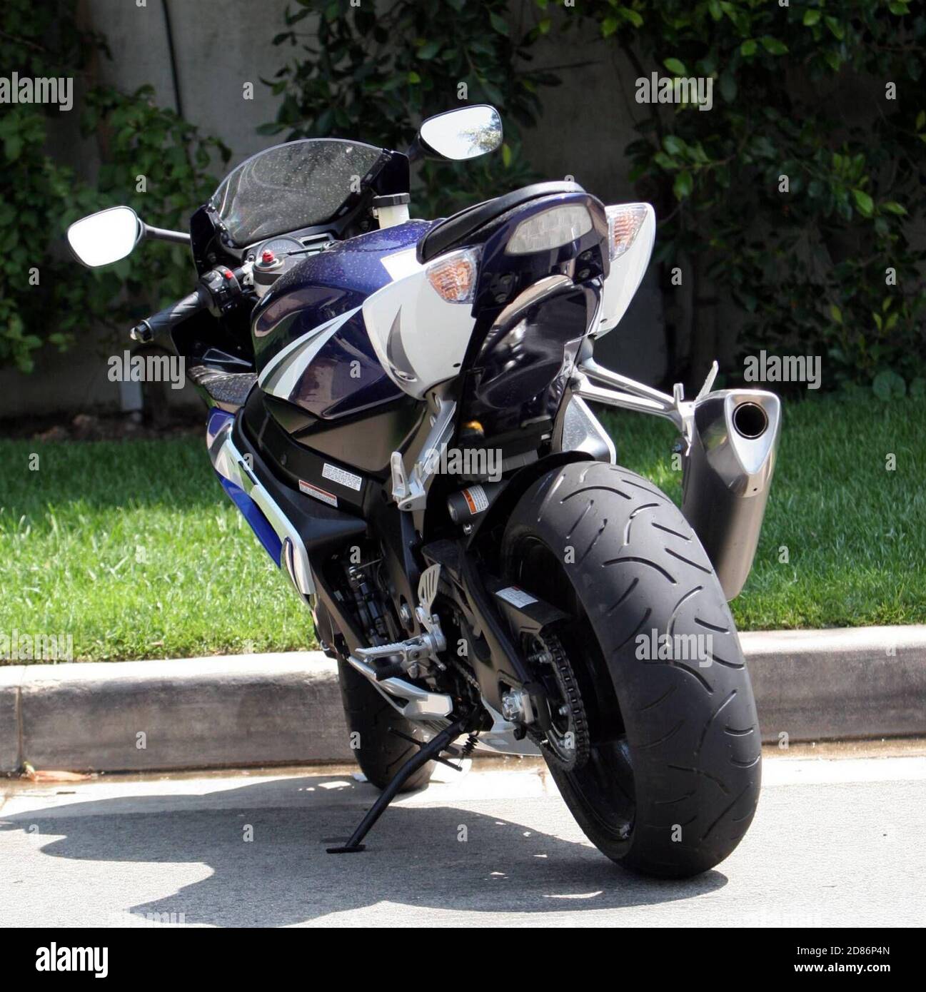 Ben Affleck's Suzuki motorbike. 4/26/05 [[rac]] Stock Photo - Alamy
