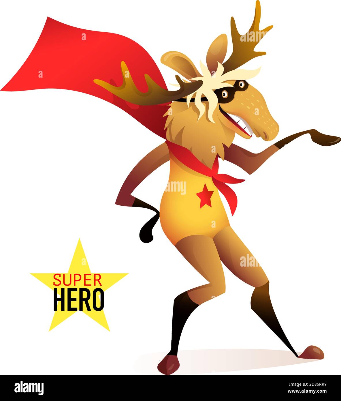 Dancing moose Stock Vector Images - Alamy