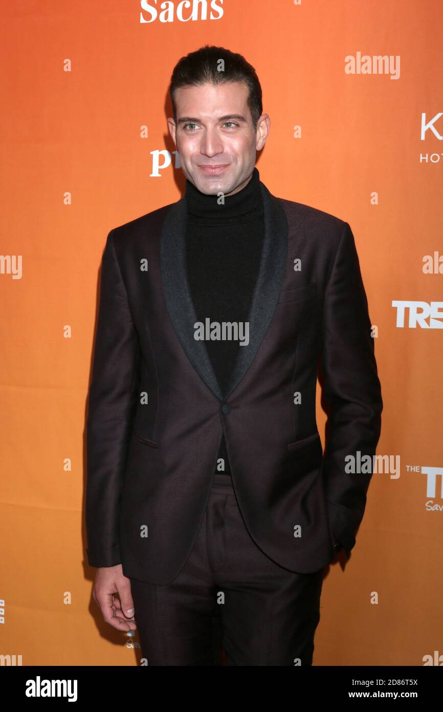 LOS ANGELES - DEC 3: Omar Sharif Jr at the 2017 TrevorLIVE Los Angeles ...