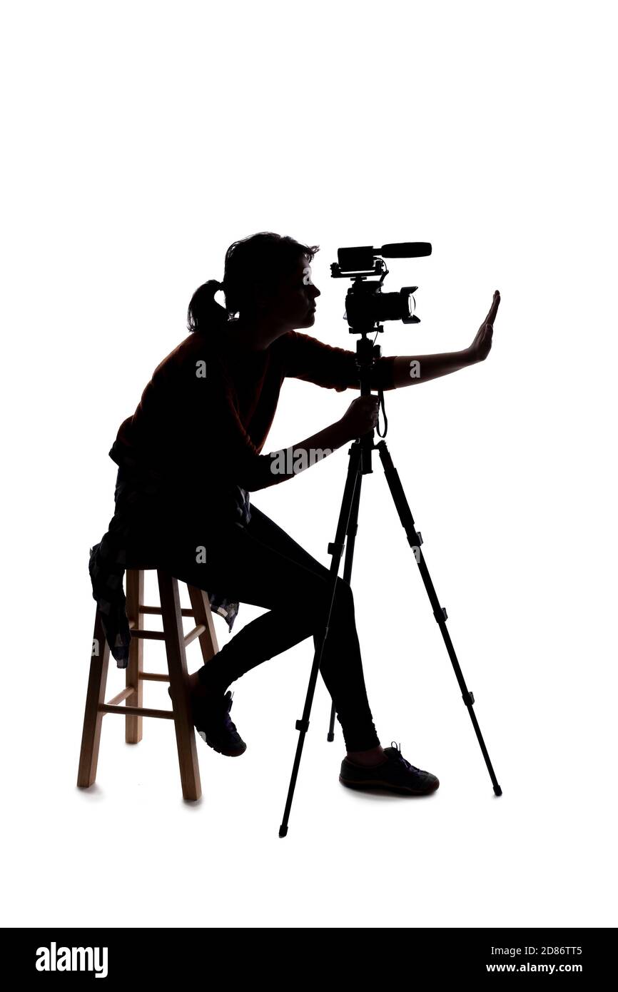 Film Director Silhouette