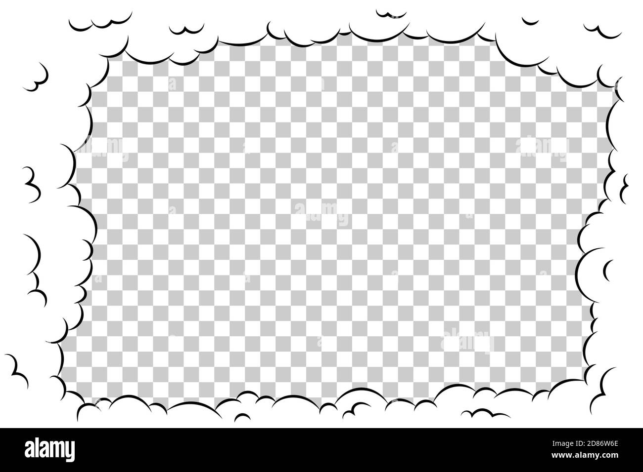 Cloud Outline Transparent