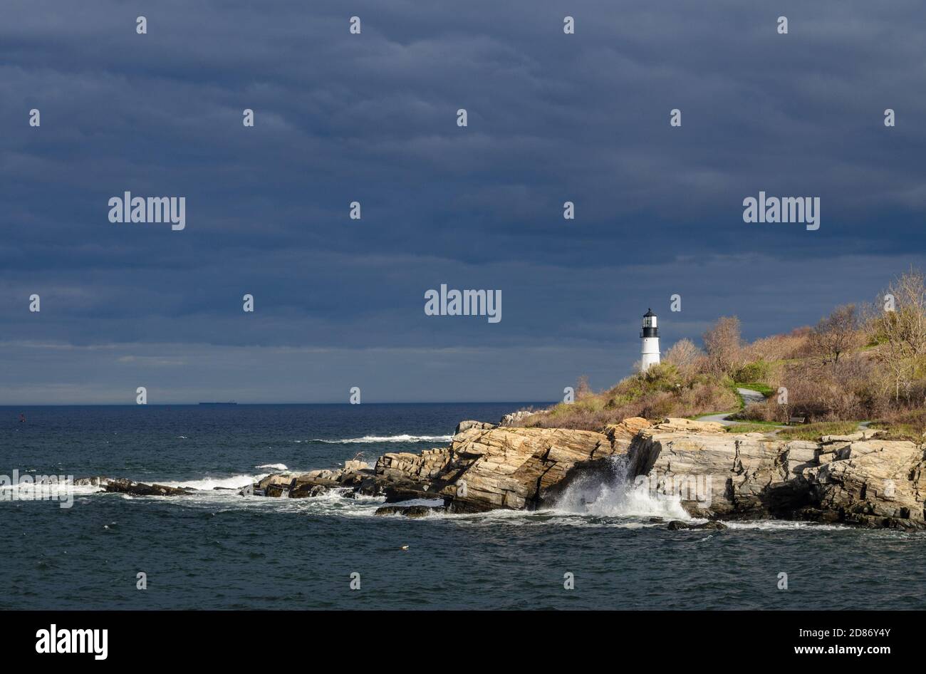 Portland Head Light Stock Photo - Alamy