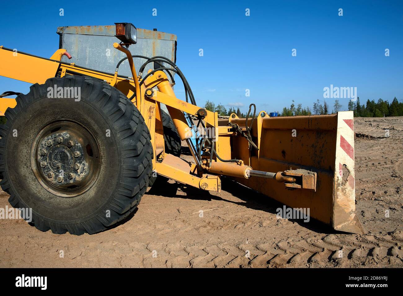 Grader truck hi-res stock photography and images - Alamy