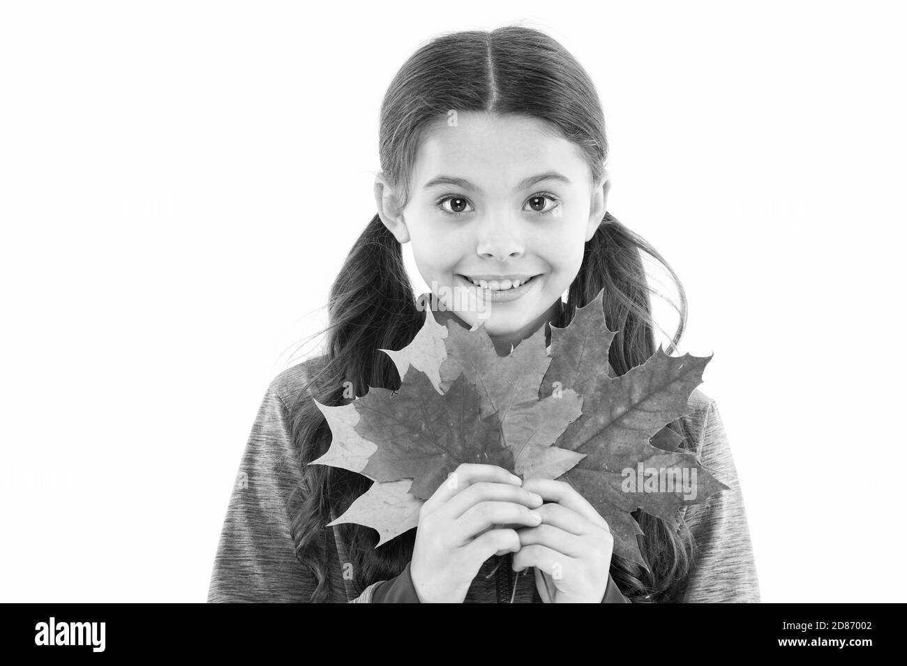 So nice. happy childhood. school girl leaf bunch. trip to canada. lets ...